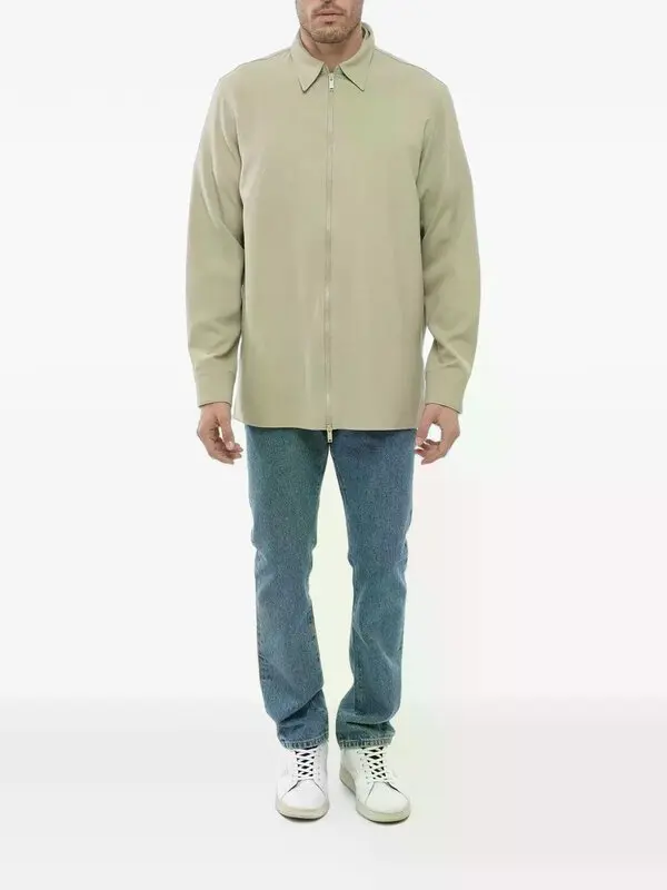 Studio Nicholson Axia Zip-fastening Shirt Jacket