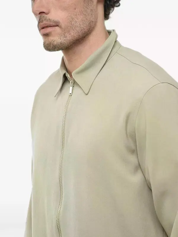 Studio Nicholson Axia Zip-fastening Shirt Jacket