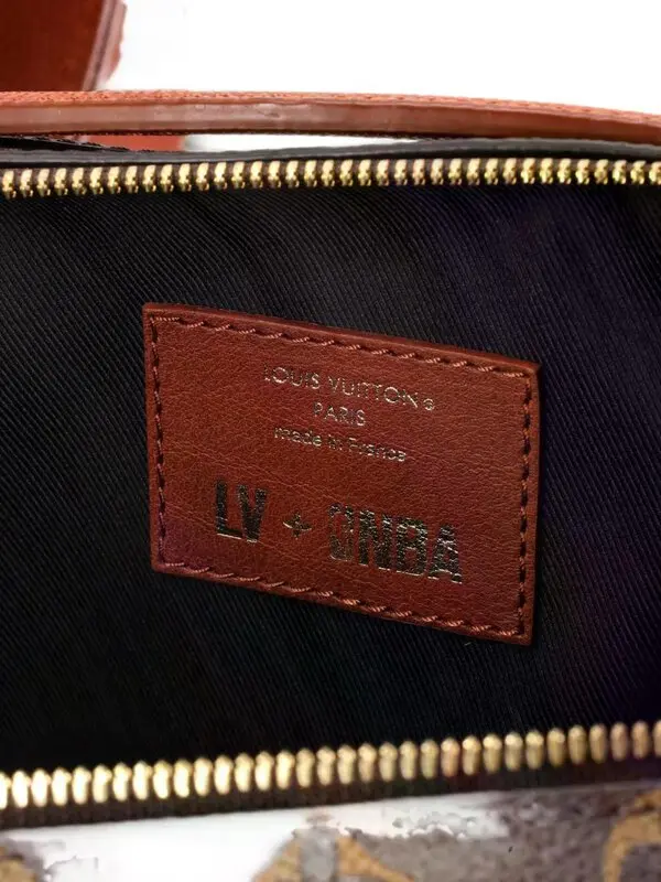 LOUIS VUITTON X Nba Handle Trunk Bag Monogram Canvas Crossbody Bag