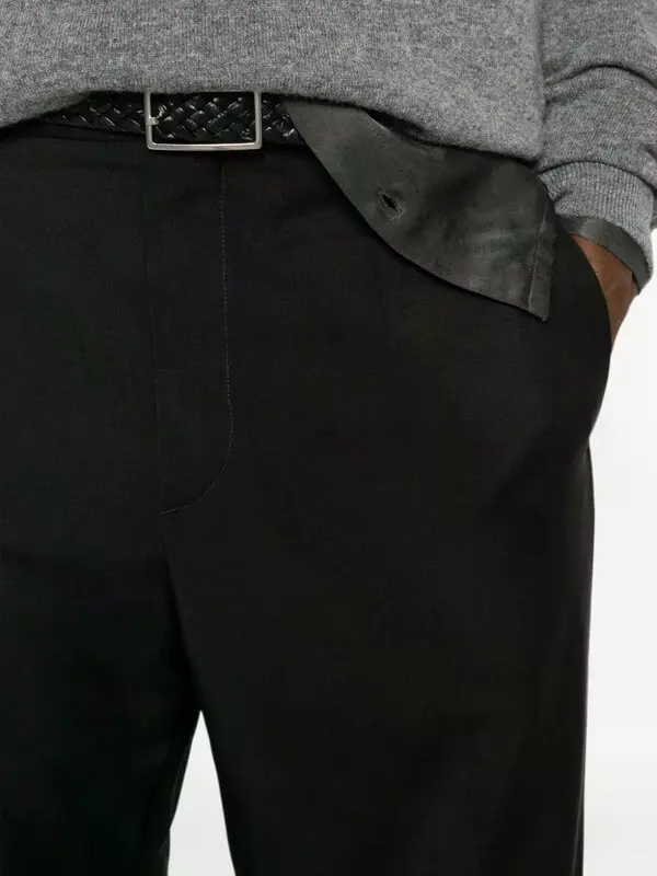 JIL SANDER Relaxed-fit Wool Mohair Trousers