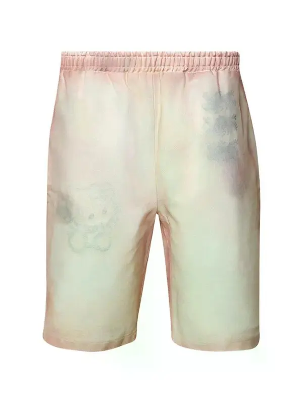 LA MASKARADE Skin Canvas Shorts