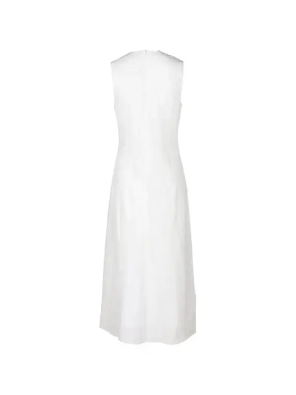 Vince Bias-cut Sleeveless Midi Dress