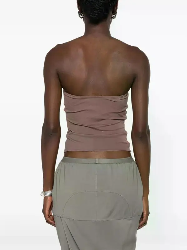 Rick Owens Alannah Cut-out Bustier Top - Purple