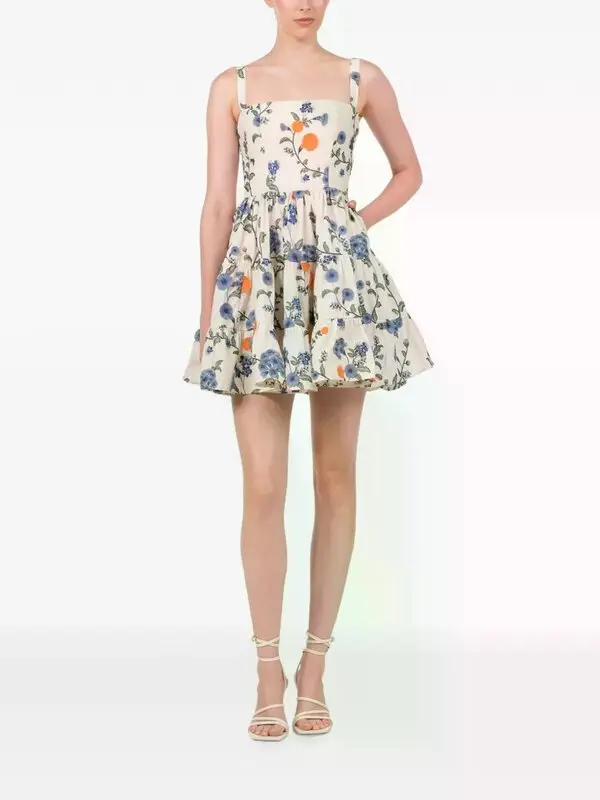 Agua Bendita Lima Brisa Mini Dress
