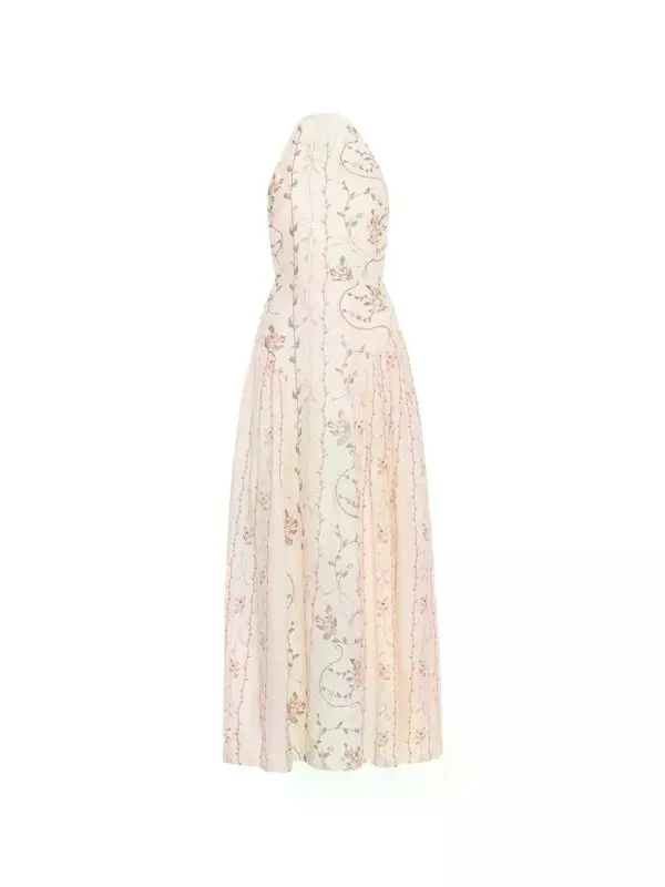 Agua Bendita Balsa Navegante Maxi Dress - Neutrals