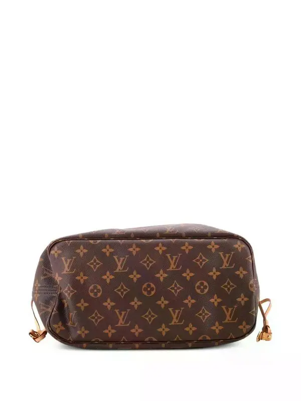 LOUIS VUITTON Neverfull Monogram Canvas Tote Bag - Brown
