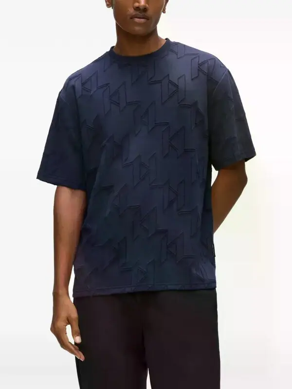 Karl Lagerfeld All-over Monogram T-shirt