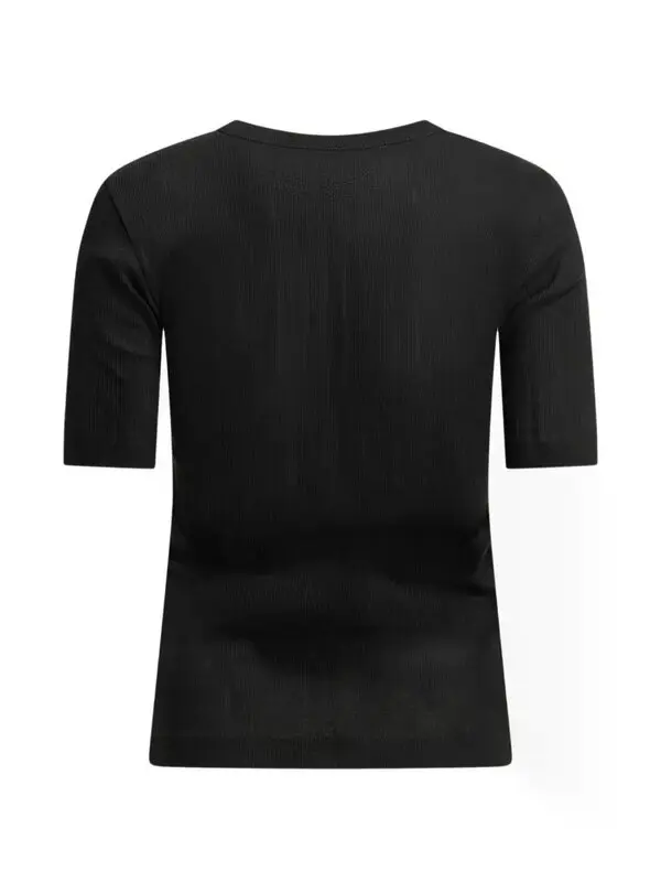 IVY OAK Ribbed Organic-cotton T-shirt