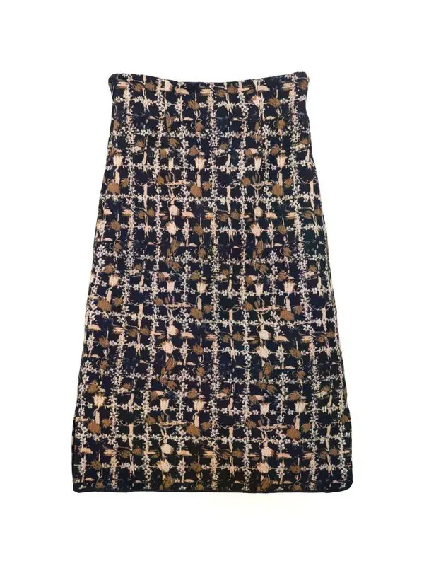 Dior Tweed-effect Midi Skirt