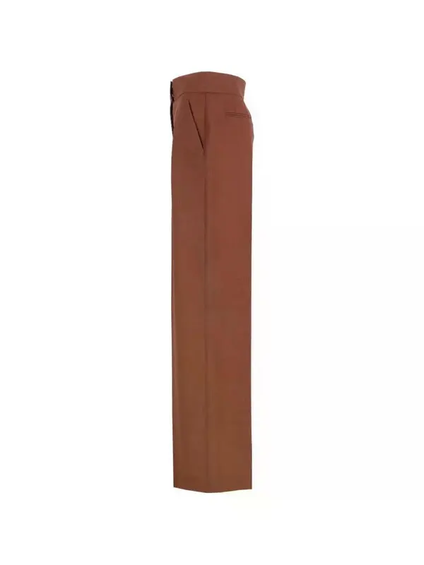 Valentino Garavani Pleated Wool Trousers
