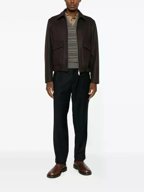 Barena Venezia Pleated Wool Trousers