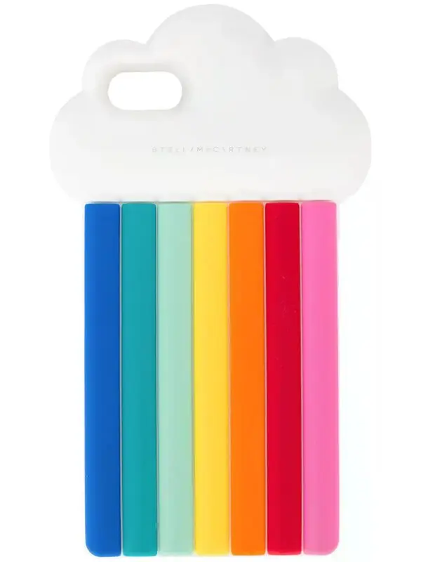 Stella McCartney Rainbow Cloud Iphone 7 Case - White