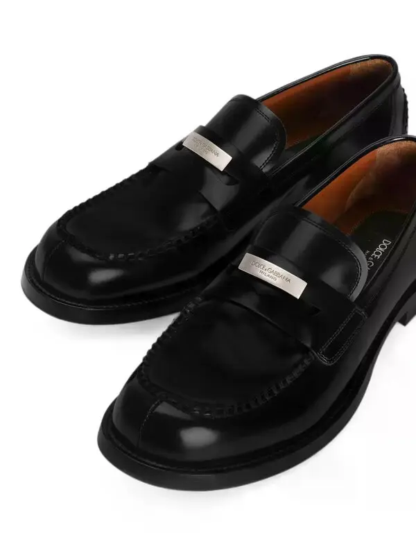Dolce & Gabbana Calfskin Loafers