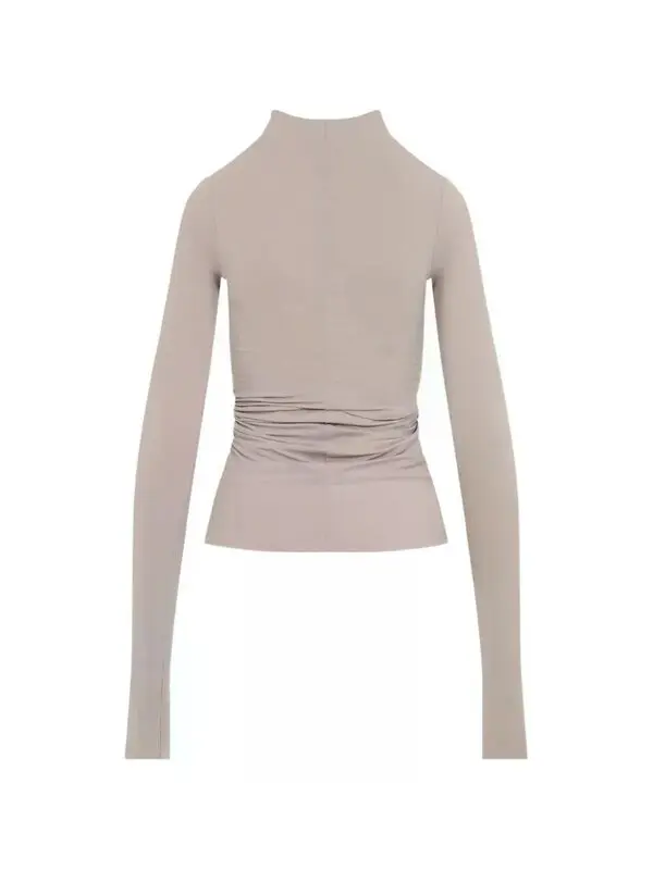Rick Owens Cut-out Gathered Top