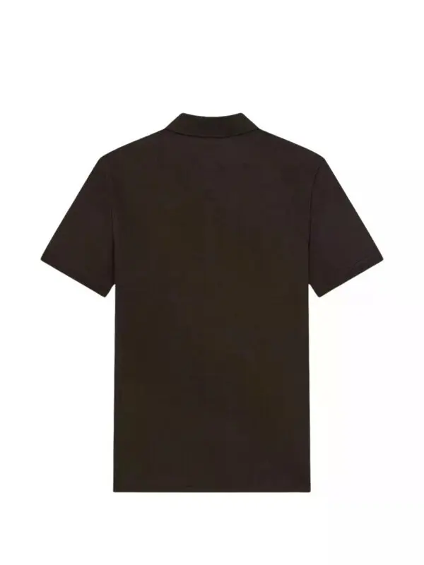 Givenchy Polo In Cotton With Paris Gros Grain