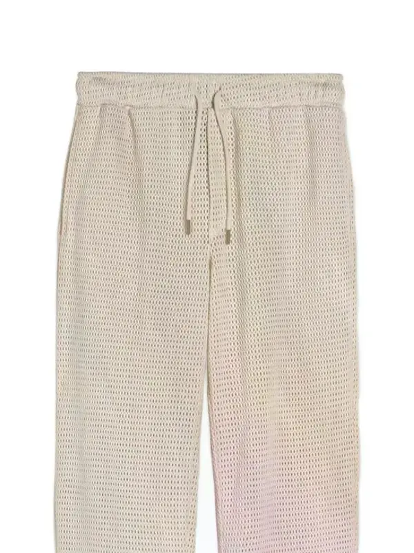 OAS Company Ayora Net Trousers - Neutrals
