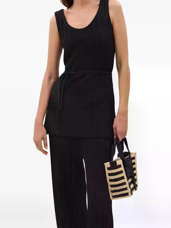 ERES Longitude Pointelle-knit Trousers