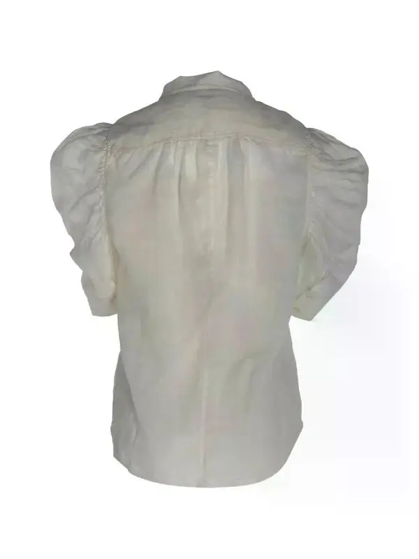 FRAME Puff-sleeve Blouse