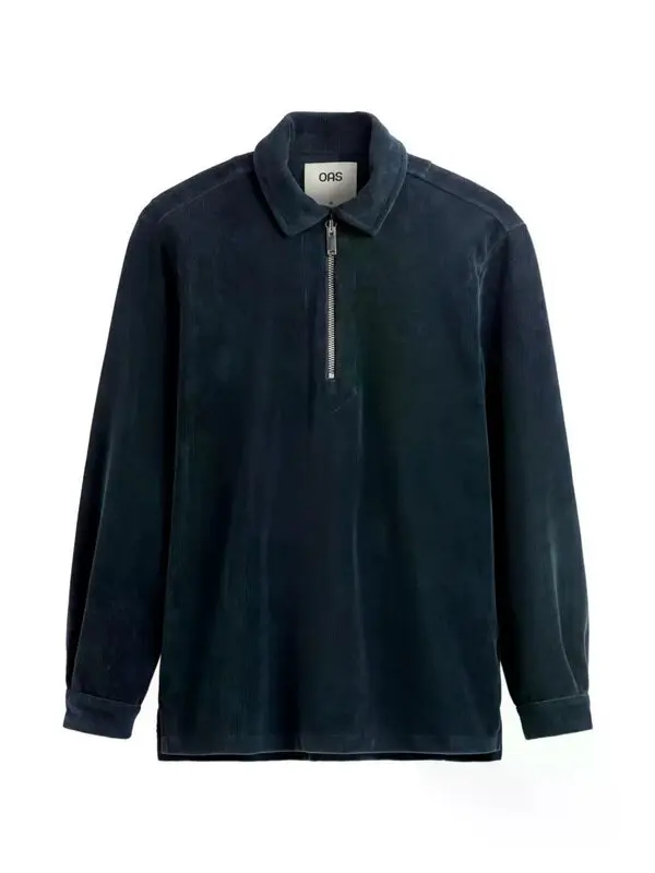 OAS Company Savvy Zip-fastening Polo Shirt