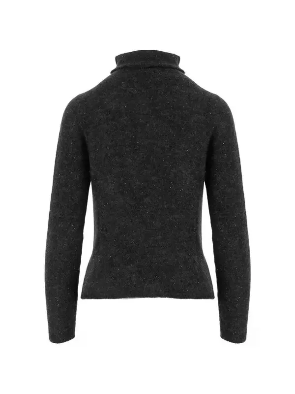 Bruno Manetti Sequin-embellished Turtleneck Sweater