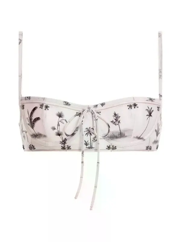 Agua Bendita Libertad Arena Bikini Top - Neutrals