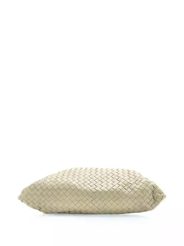 Bottega Veneta Hop Intrecciato Leather Large Hobo Bag - Green