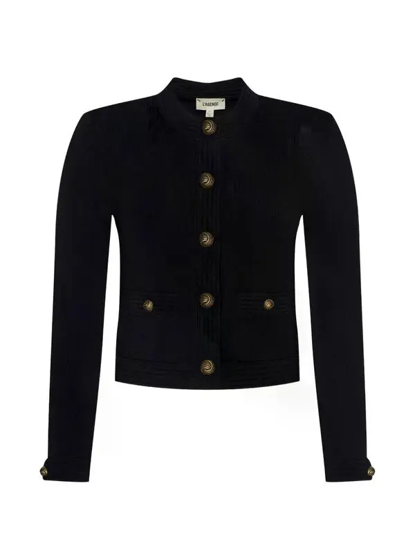 L'Agence Patsy Cropped Cardigan