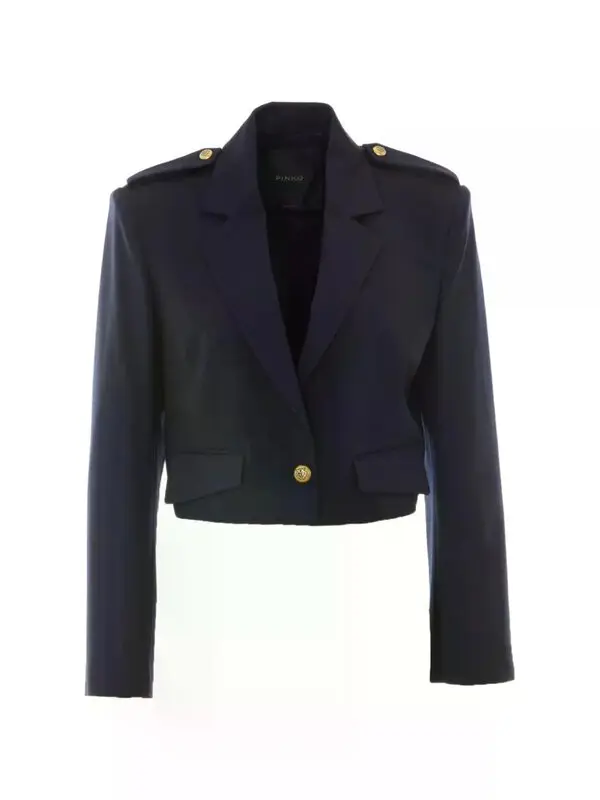 Pinko Epaulette Cropped Jacket