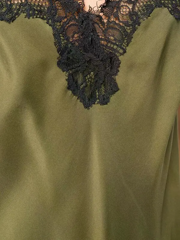 Gold Hawk Longline Lace Cami
