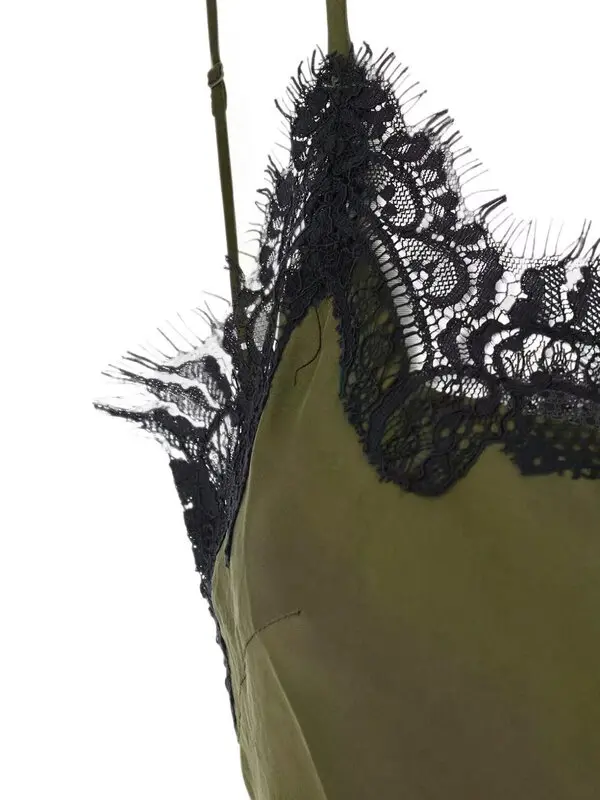Gold Hawk Longline Lace Cami