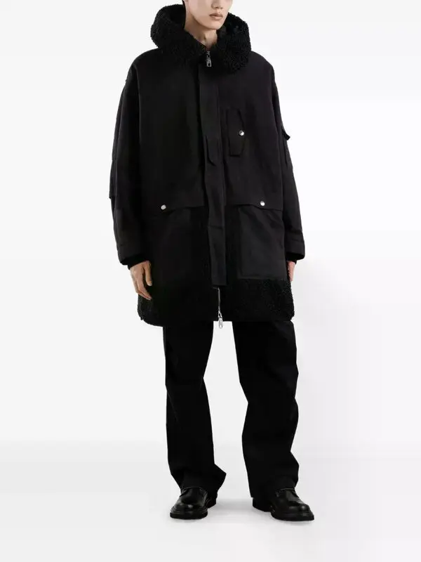 Dolce & Gabbana Hooded Fleece-lined Parka