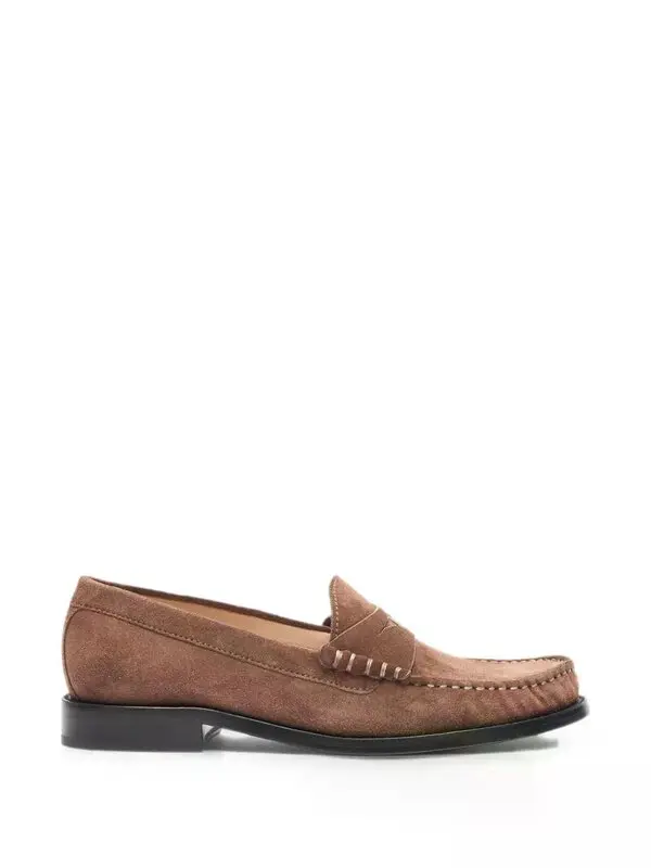 STUART WEITZMAN Lottie Suede Loafers