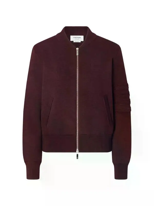 Thom Browne 4-bar Milano-stitch Bomber Jacket