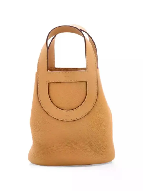 Hermès In-the-loop Bag Clemence With Swift 18 Bucket Bag