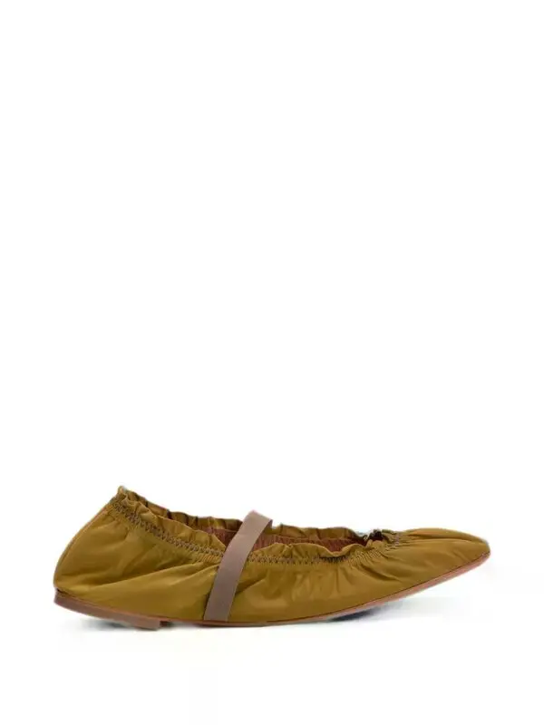 ODISSI Flora Ruched Ballet Flats