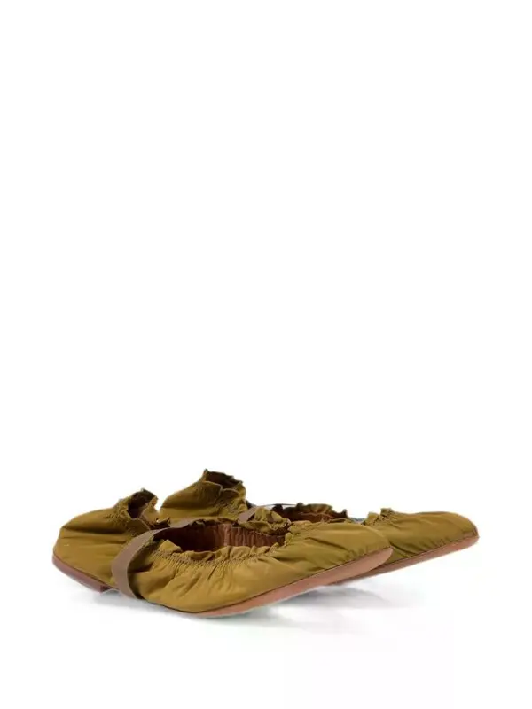 ODISSI Flora Ruched Ballet Flats