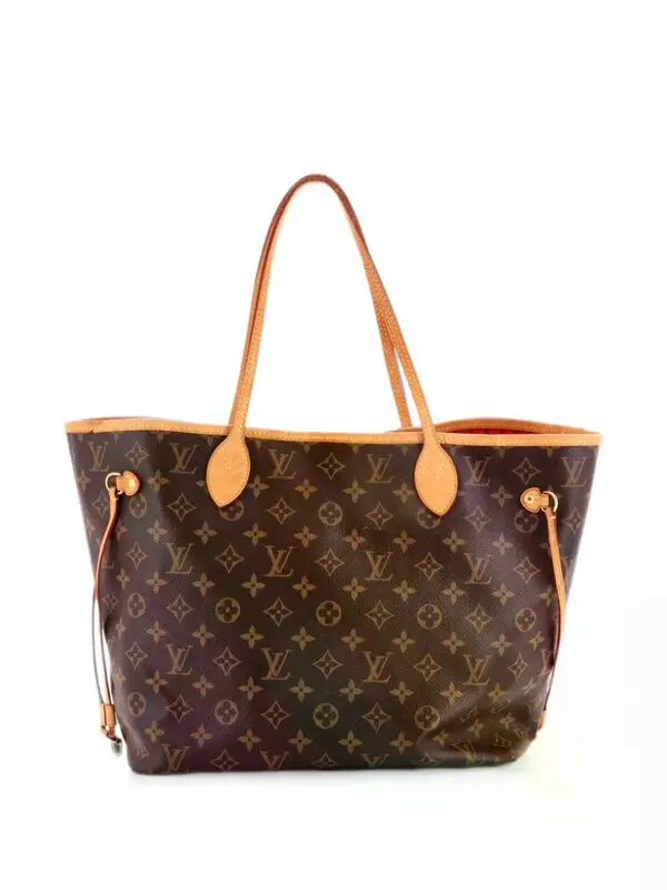 LOUIS VUITTON Neverfull Nm Monogram Canvas Mm Tote Bag