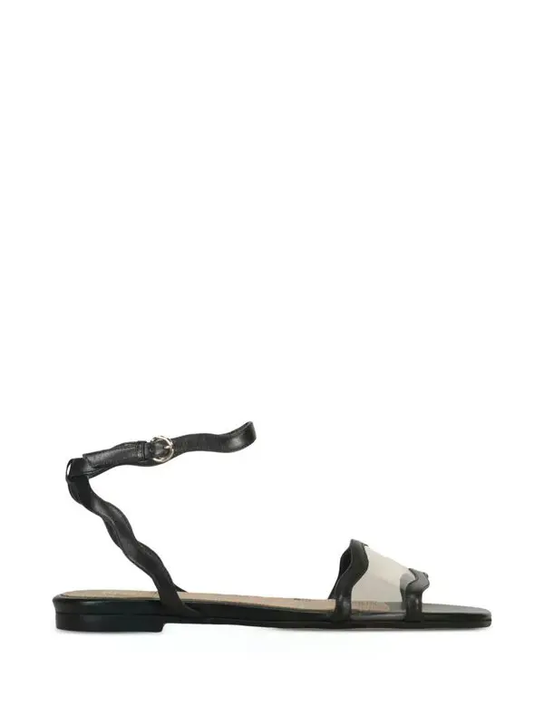 Red Valentino Wavy-strap Transparent Sandals