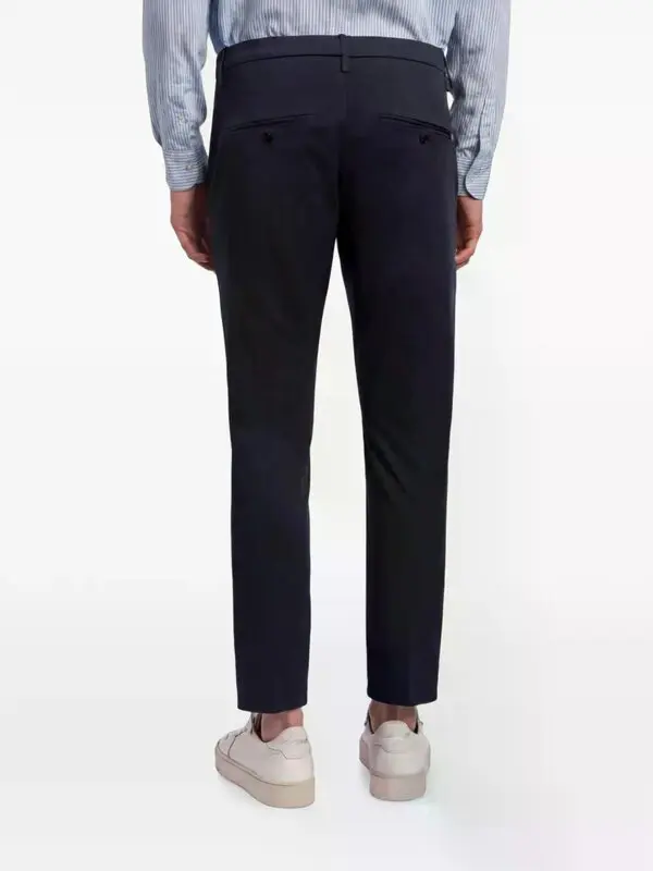DONDUP Alfredo Pressed-crease Slim-fit Trousers
