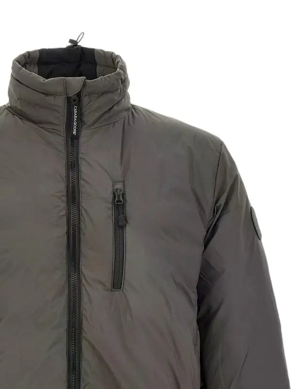Canada Goose Lodge Jacket With Padded Down Collar And Zip Fastening