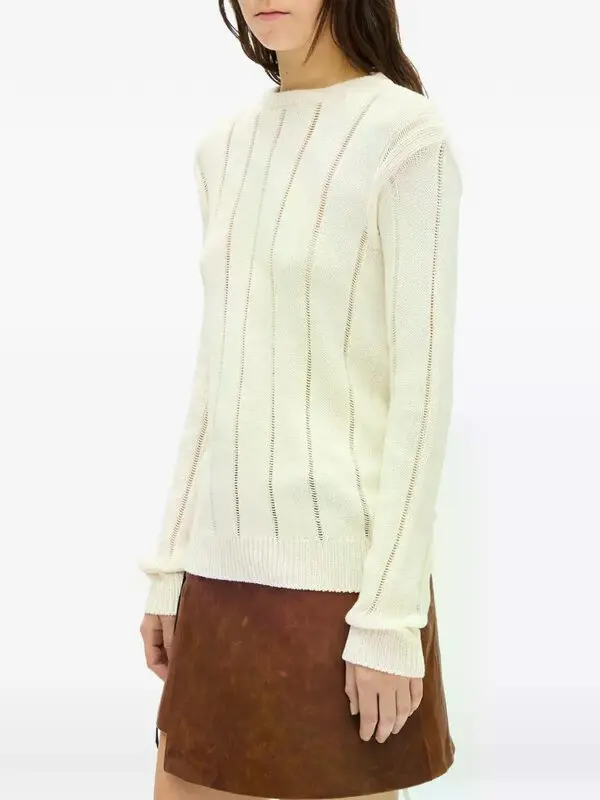 ANN DEMEULEMEESTER Open-knit Sweater