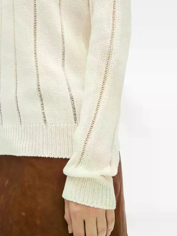 ANN DEMEULEMEESTER Open-knit Sweater