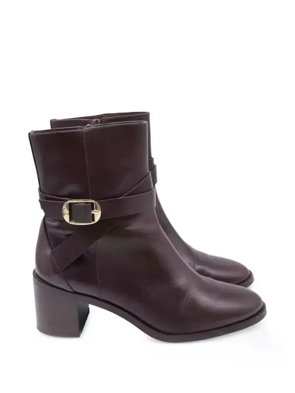 STUART WEITZMAN Buckled Ankle Boots