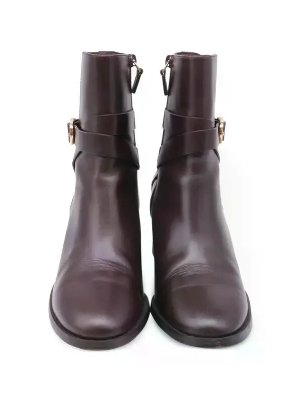 STUART WEITZMAN Buckled Ankle Boots