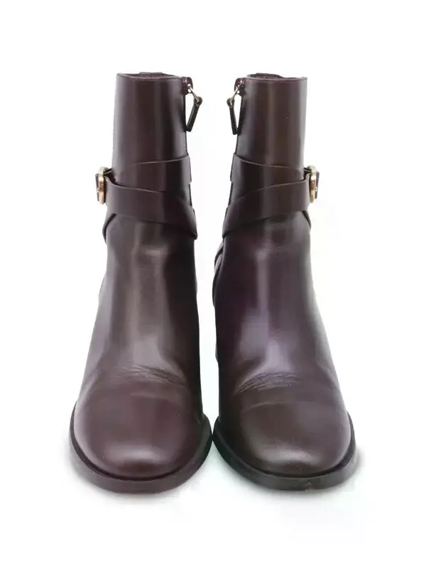 STUART WEITZMAN Buckled Ankle Boots