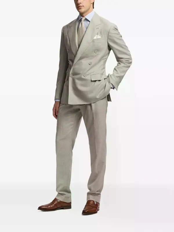 Ralph Lauren Purple Label Double-breasted Wool Suit