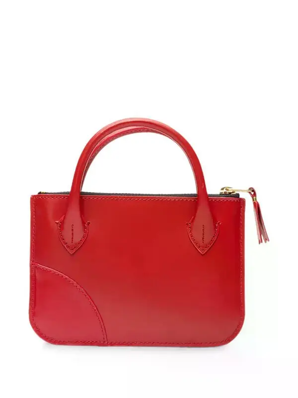 Comme Des Garçons Handles Leather Clutch Mini Bag