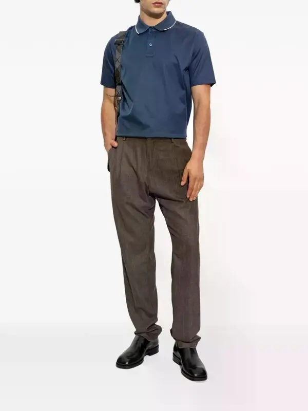 Paul & Shark Logo-embroidered Polo Shirt