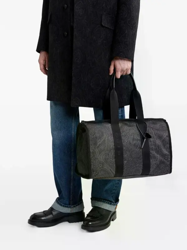 Etro Large Arnica Paisley-print Travel Bag