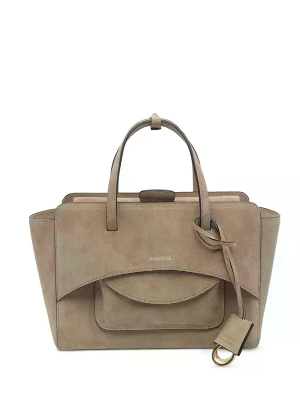 HIDESINS Flap M Suede Tote Bag